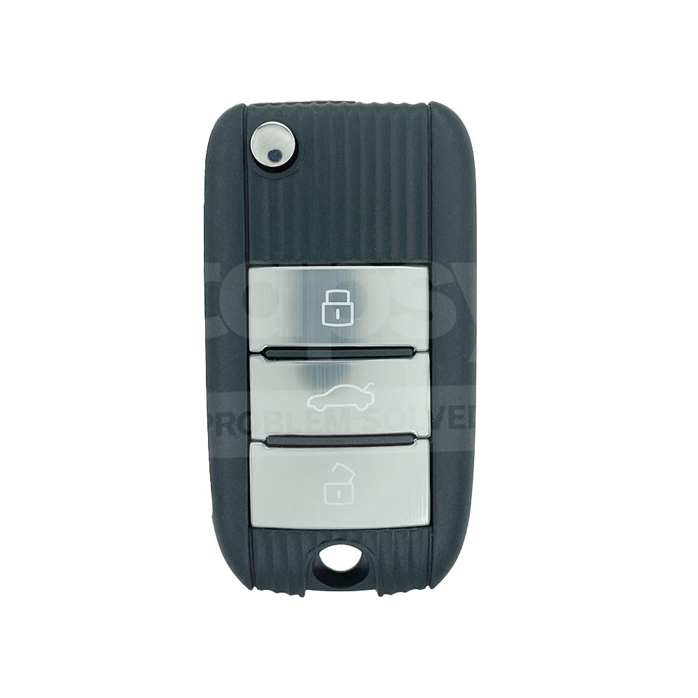 MG ZS 2017-2024 Original 3 Buttons Flip Remote Key 433MHz – Tapsy Keys