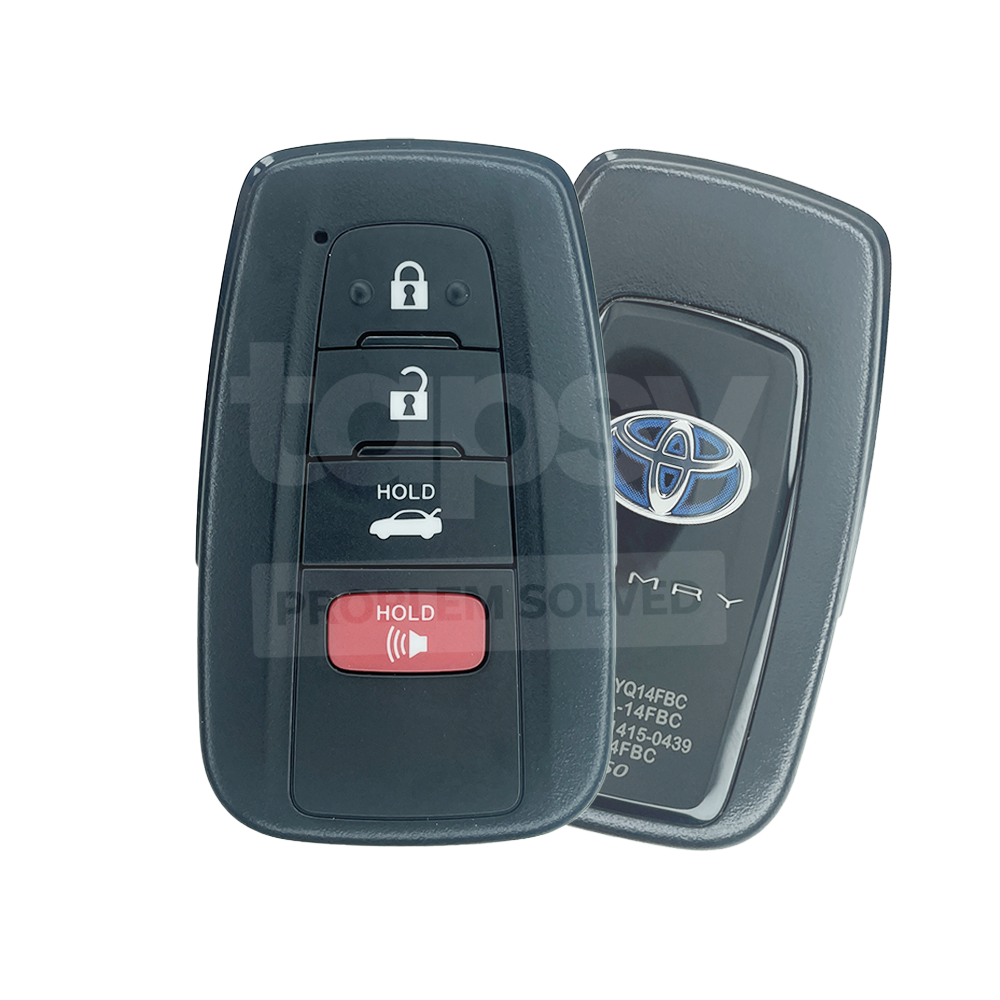 Genuine 4 Buttons Smart Key For Toyota Camry 2018-2023 (89904-06220 ...