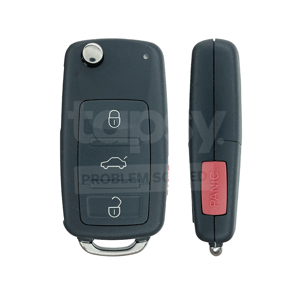 Keyless Flip (Prox) Remote Key For Audi A8/S8 (2004 to 2011/433MHz ...