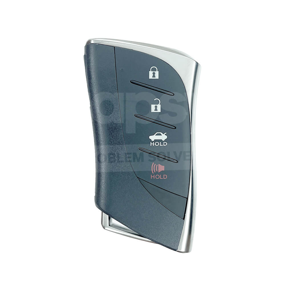 LEXUS 3+1 Buttons Smart/Prox Remote Key Shell/Case With Battery Holder ...
