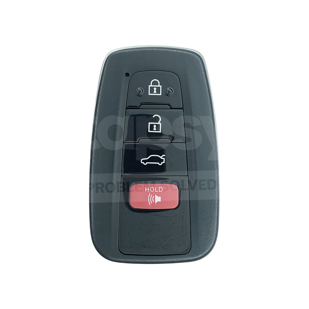 Toyota Corolla 2019-2021 3+1 Buttons Smart Remote Key 4A 312/314MHz 89 ...