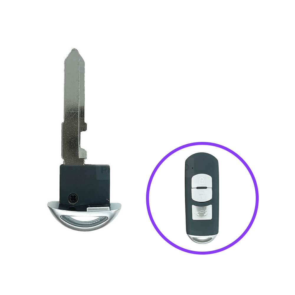 Emergency Key Blade for Mazda Smart Proximity Remote P/N: KDY3-76-201 ...