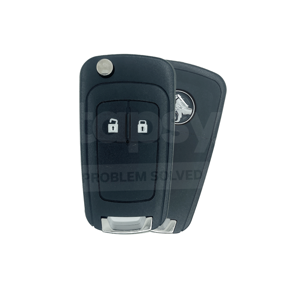 Original Smart/Prox (Keyless) 2 Buttons Flip Remote key for Holden Com ...