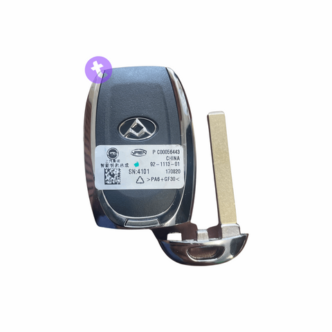 LDV SAIC MAXUS D60, T60, T70, G10, G20, V80 Genuine 3 Buttons Smart/Pr ...