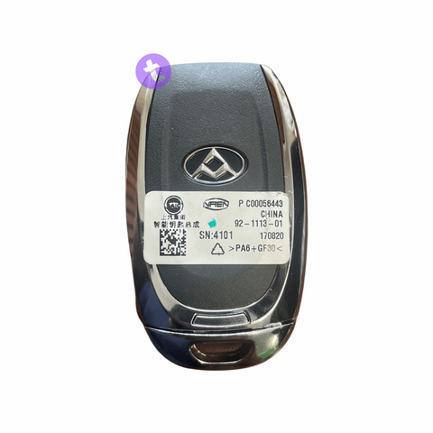 LDV SAIC MAXUS D60, T60, T70, G10, G20, V80 Genuine 3 Buttons Smart/Pr ...