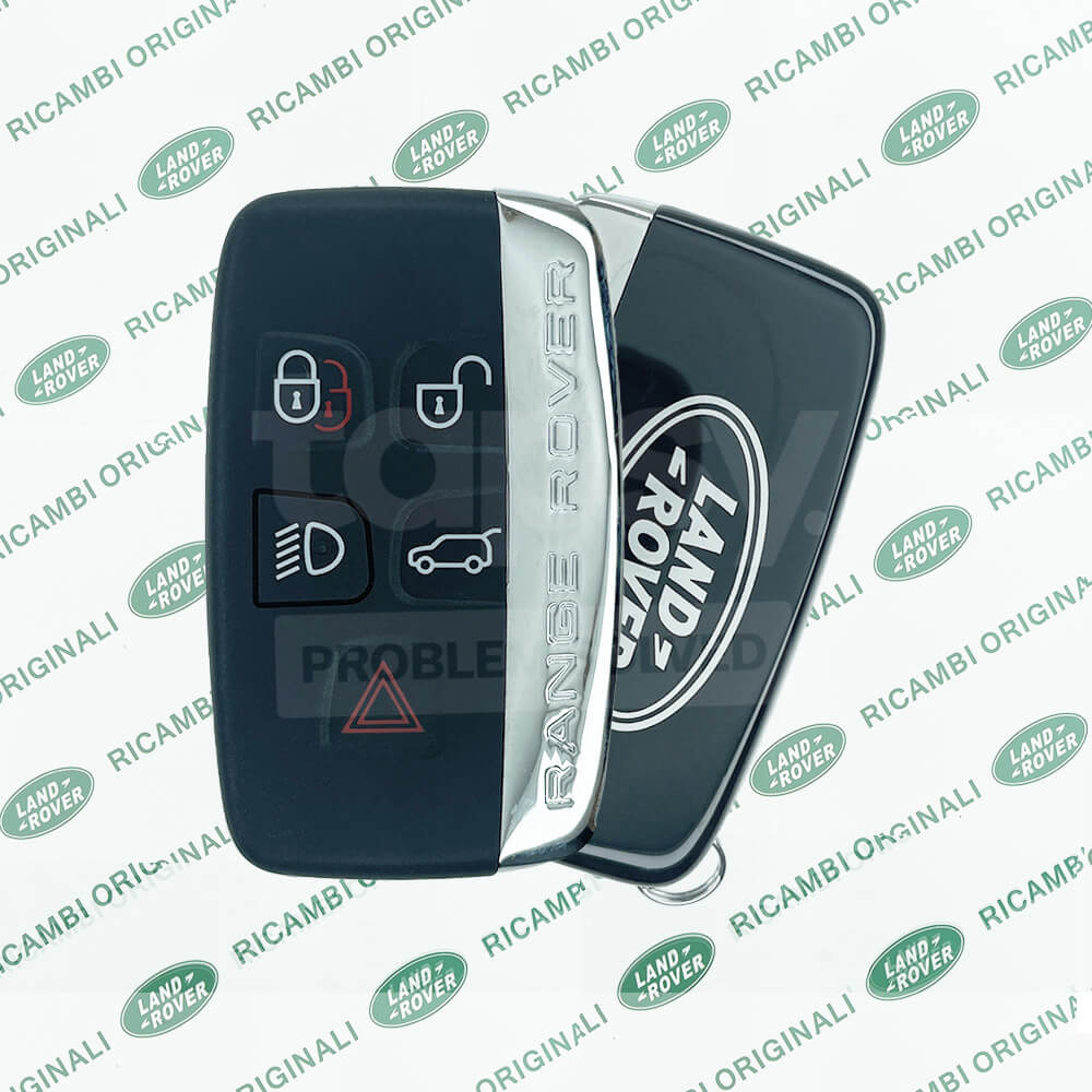 Land Rover Genuine 5 Buttons Remote Key Case/Shell/Blank/Enclosure For ...