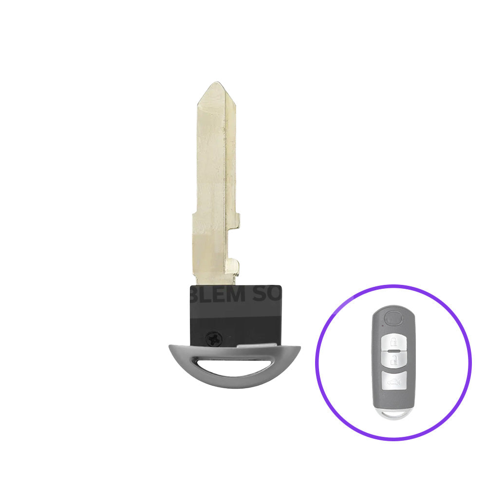 Emergency Key Blade for Mazda Smart Proximity Remote P/N: KDY3-76-201 ...