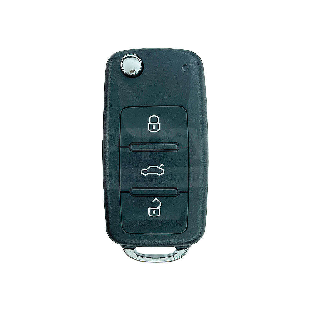 Volkswagen Caddy/Transporter Immo 4.5 UDS 3 Buttons Flip Remote Key 48 ...