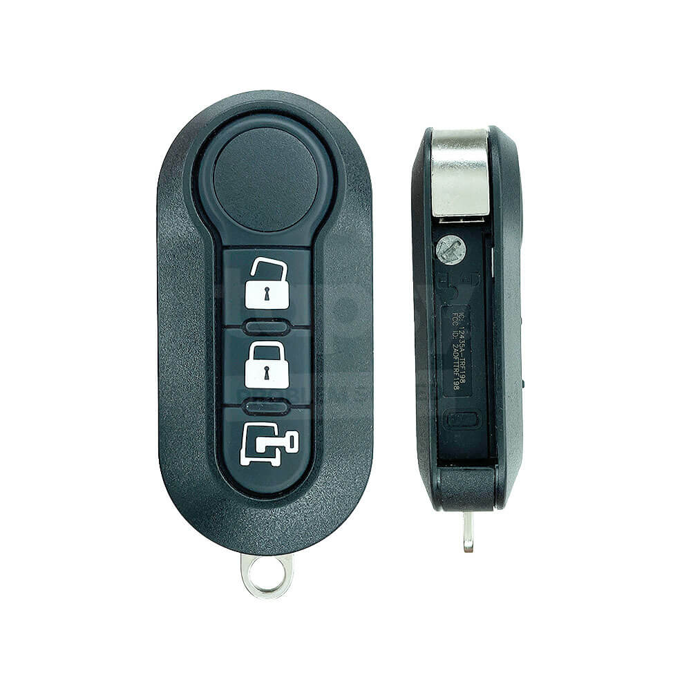 Fiat Ducato 2008-2020 Original 3 Buttons Flip Remote Key ID46 433MHz F ...