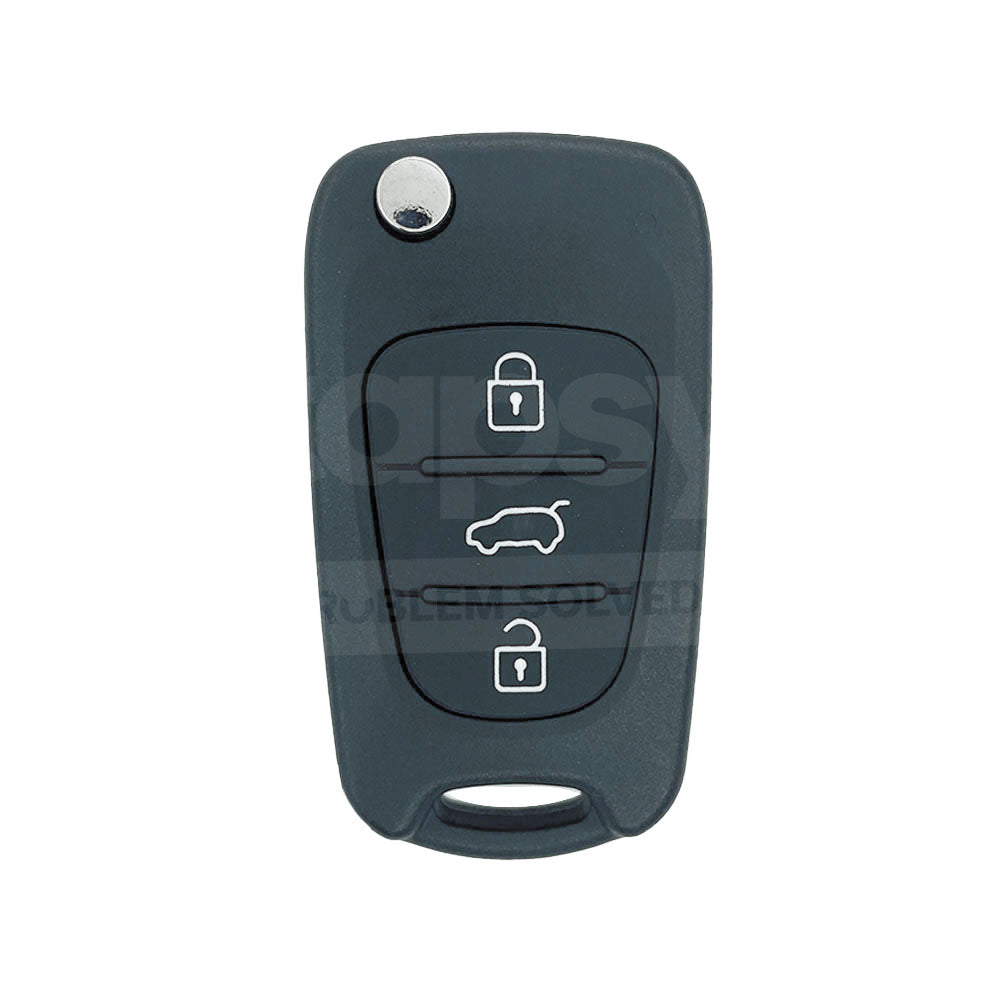 Hyundai 3 Buttons Flip Key Remote Case/Shell/Blank/Enclosure For i20/i ...