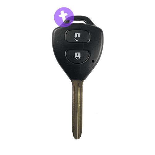 Toyota 2 Buttons Key Remote Case/Shell/Blank/Enclosure For Avensis/ Ca ...